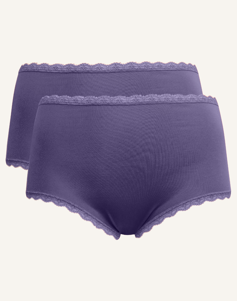 High-Panty-Set 2x "Basic" storm - bequem & stilvoll | SugarShape